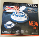 Intex Mega Chill Floating Inflatable Cooler 35inch #56822EP Blue White ...