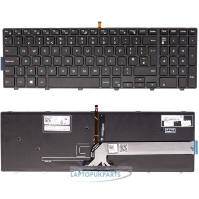 New Replacement For Dell Inspiron 15 7557 7559 UK ENGLISH Keyboard ...