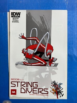String Divers #4 Sub Cover (2015) IDW Comics 1st Print | Combined Shipping B&B | eBay