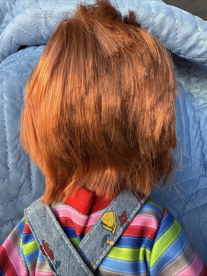 Chucky Action Figure 15" Childs Play Talking Scarred Chucky Doll Mezco ...