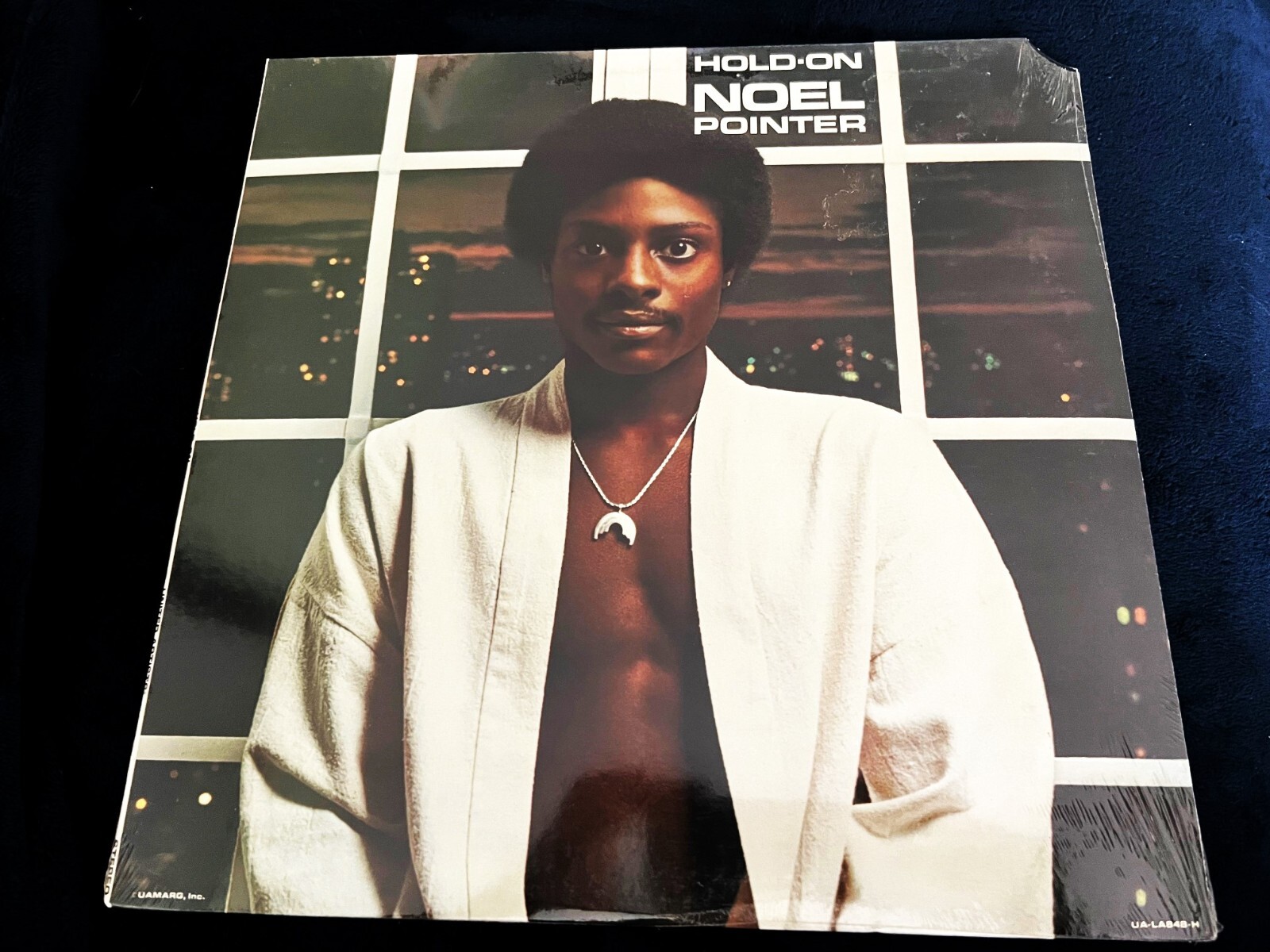 Noel Pointer Hold On SEALED VINYL LP Small cutout right corner NOEL ...