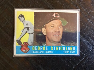 1960 Topps - #63 George Strickland | eBay