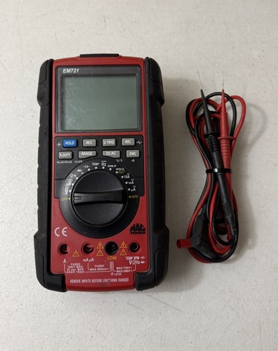 MAC TOOLS EM721 Digital Multimeter w/ Leads | eBay