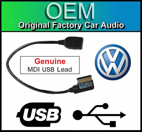 VW MDI USB lead, VW Golf MK7 media in interface cable adapter | eBay