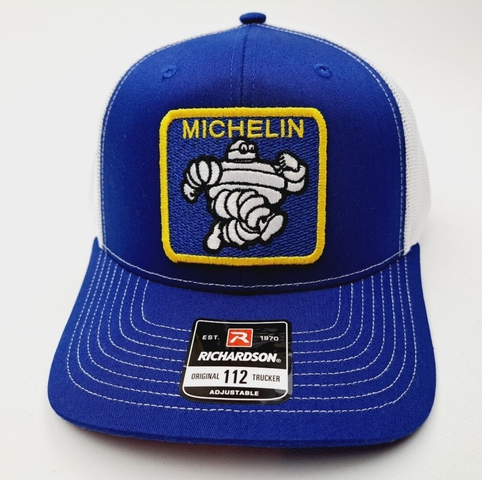 Richardson 112 Trucker Michelin Man Embroidered Patch Cap Hat Snapback ...
