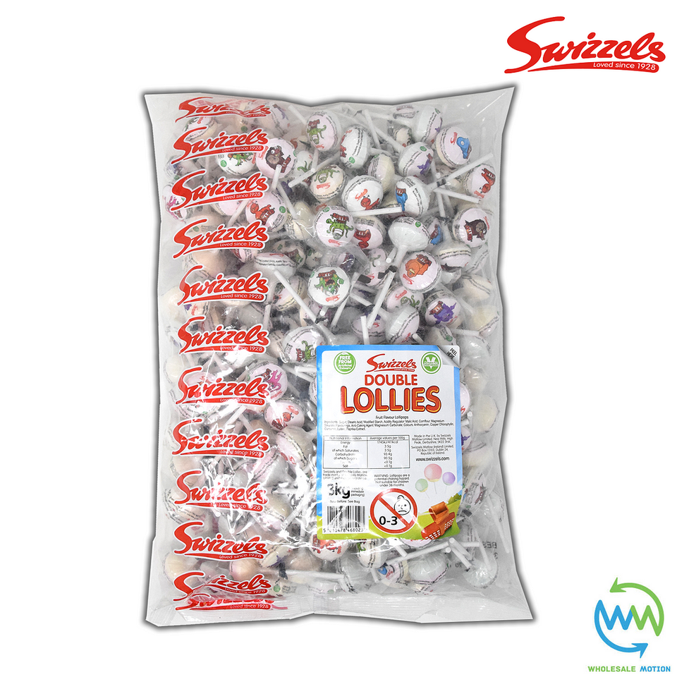 Swizzles DOUBLE LOLLIES Fruity Individual Wrapped SWEETS Retro CANDY ...