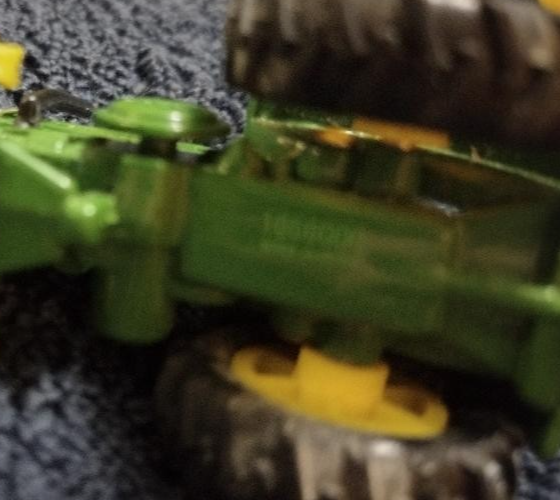 John Deere w/ battery pack Toy Tractor Classic w/diecast mini John ...