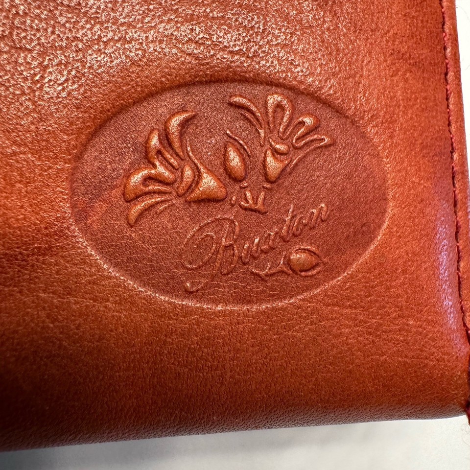 Vintage Buxton Wallet Top Grain Cowhide Leather Bifold Coin Purse ...