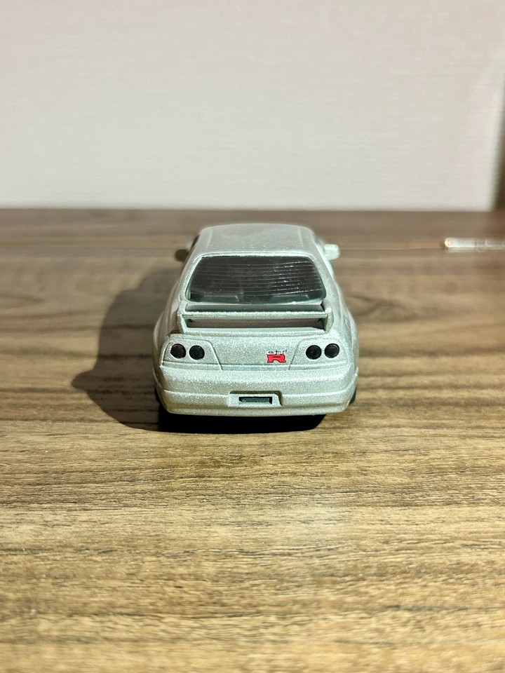 Yonezawa Diapet Skyline GT-R R33 Silver Diecast Model Car Japan Used No ...