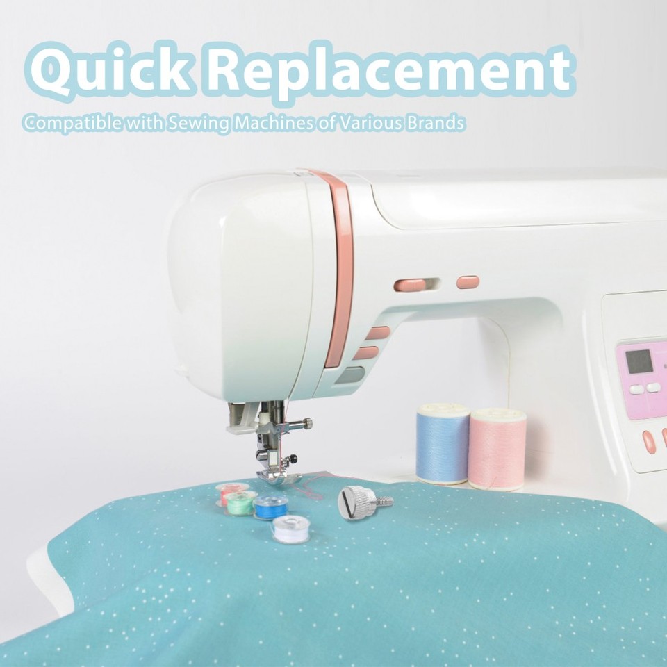 20 Pcs Sewing Machine Needle Clamp Screw Presser Foot Hardware ...