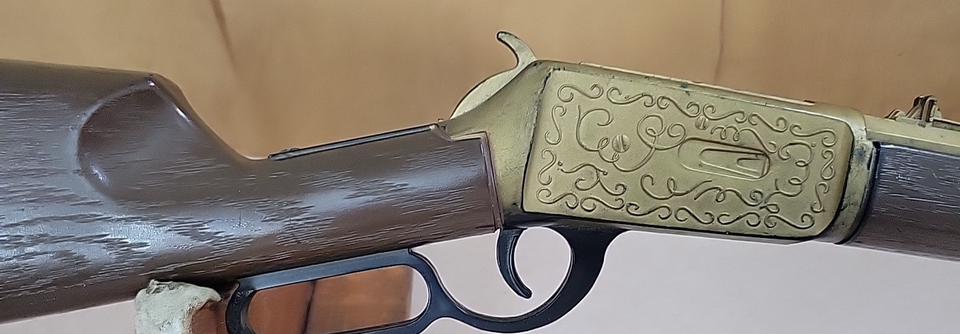 Vintage Winchester Model 94 Style Pop Gun Rifle Toy 26.5" | eBay