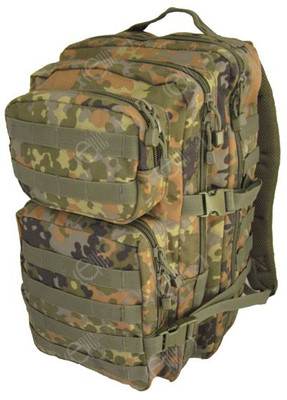 FLECKTARN CAMO Molle RUCKSACK Assault Large 36L BACKPACK Tactical Army ...