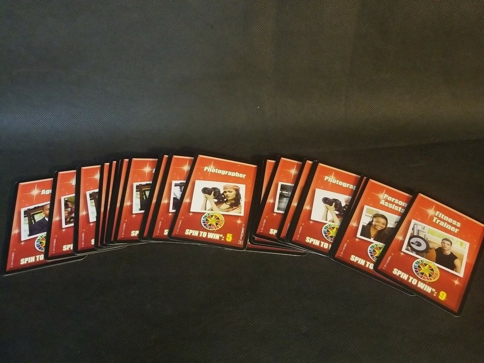 2013 Game of Life Fame Edition By Hasbro Replacement 30 Entourage Cards ...