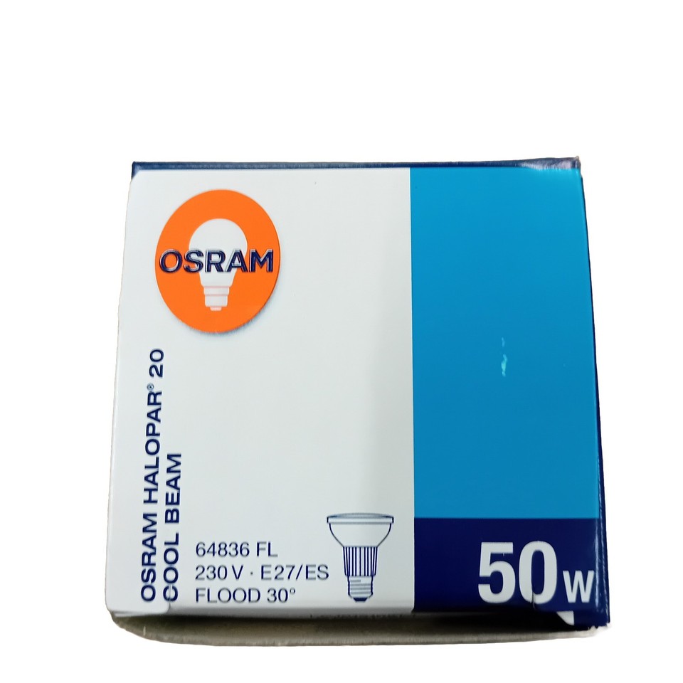 Osram 64836FL Halogen Lamp Beam 20 50W E27 HALOPAR | eBay