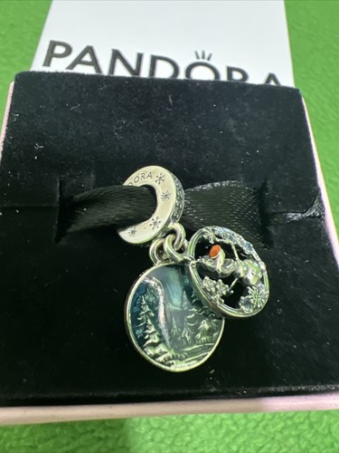 Authentic Pandora Disney Frozen Snow Olaf Dangle Charm 799638C01 for ...