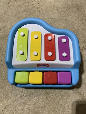 Little Tikes Tap A Tune Blue Baby/Toddler Keyboard/Piano/Xylophone | eBay