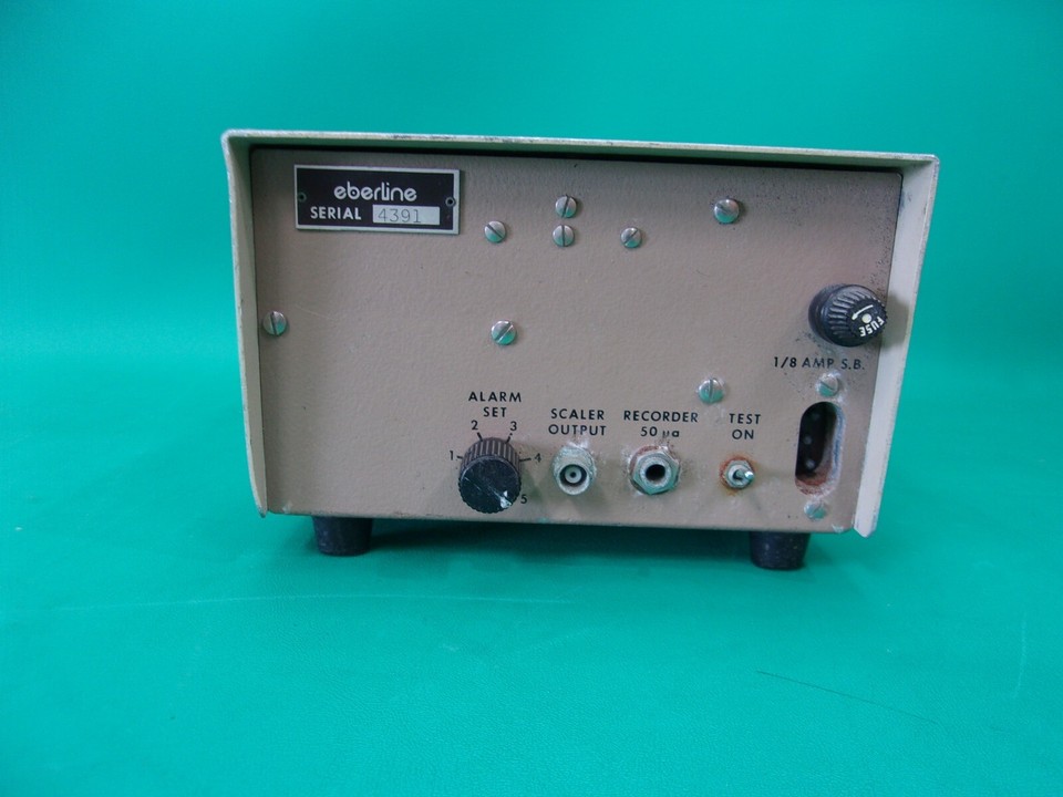 VINTAGE EBERLINE RM-14 RADIATION MONITOR - COUNT RATE METER | eBay