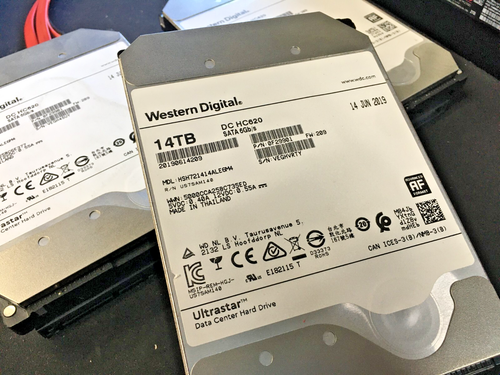 WESTERN DIGITAL 14TB 7.2K 6G 3.5" AF HOST MANAGED SMR SATA HDD ...