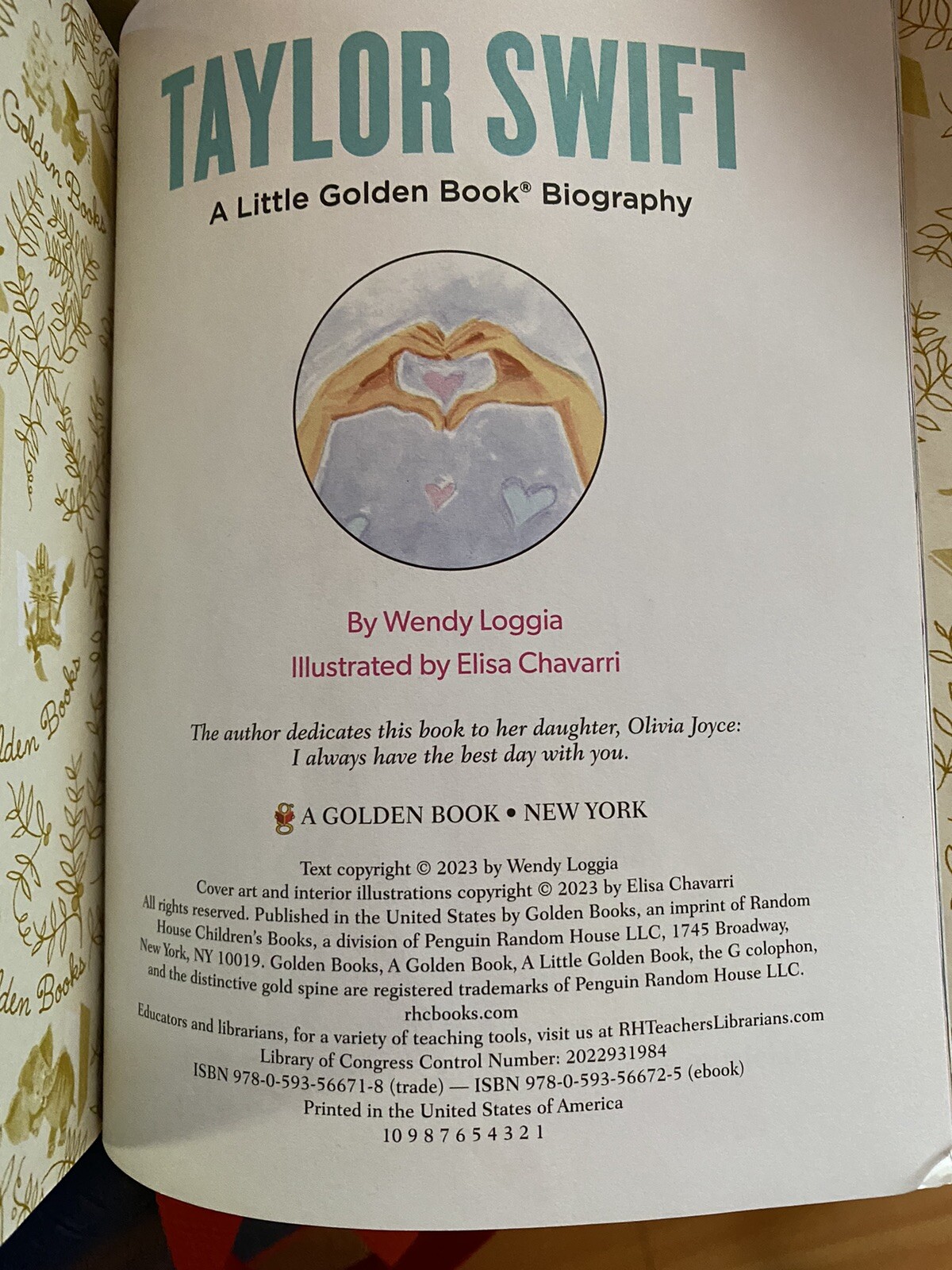 Taylor Swift: a Little Golden Book Biography | eBay