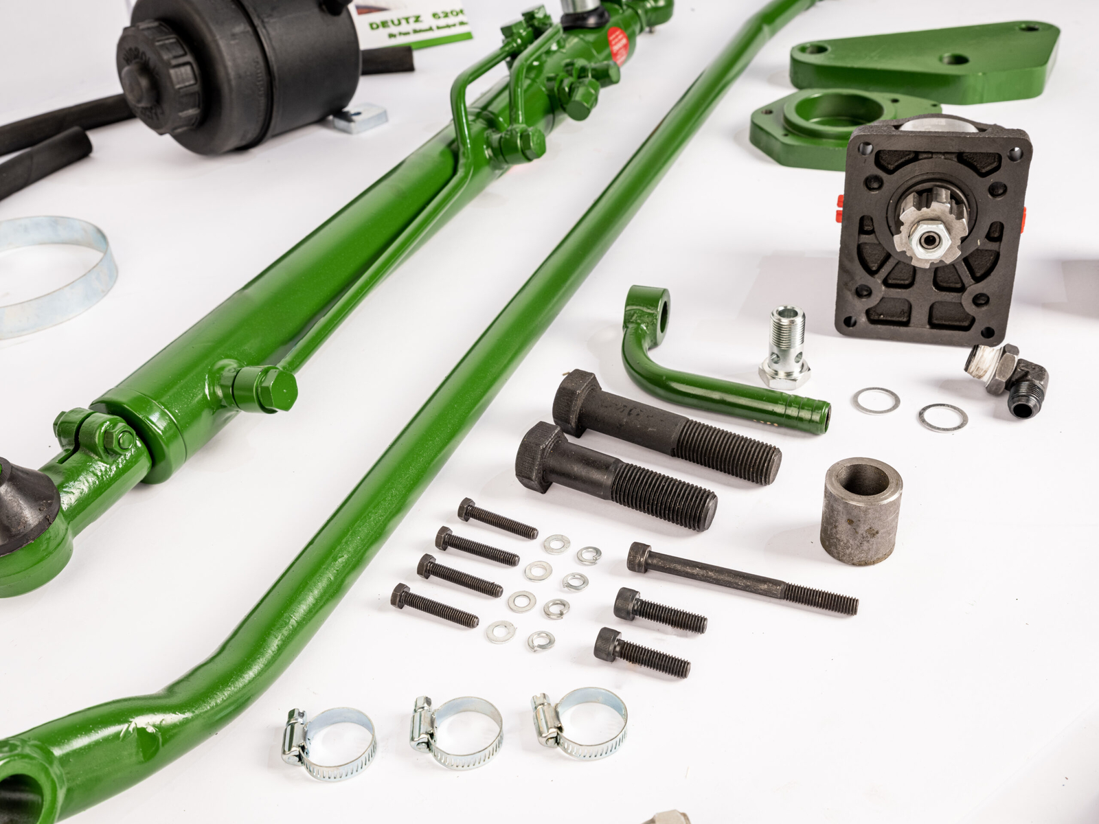 Kit Direction Assistee Deutz POMPE HYDRAULIQUE DOUBLE 5506 6006 6206 | eBay