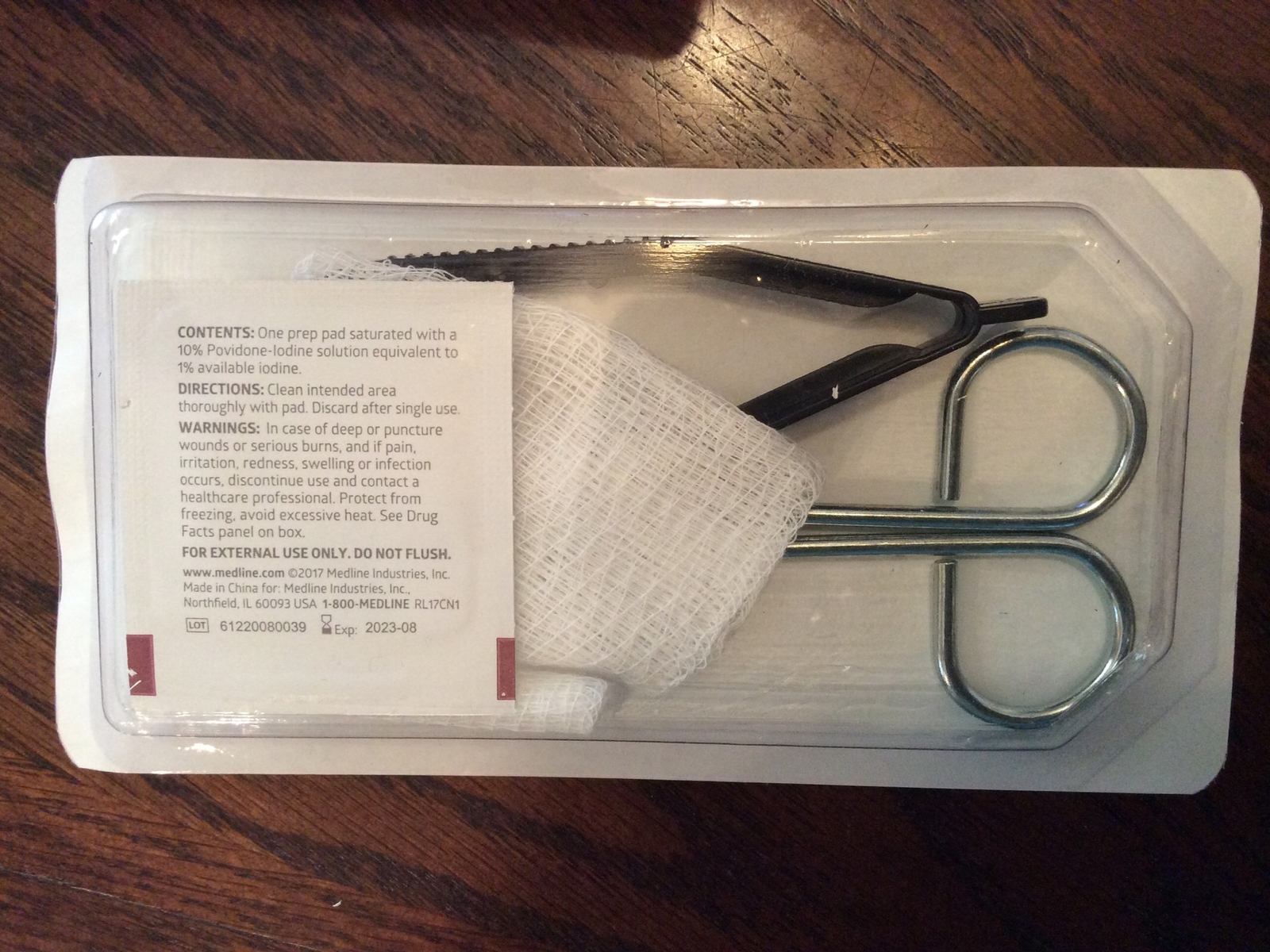MEDLINE Suture Removal Tray Lot Of 6 Kits EXP. 08-31-2023 Sealed ...