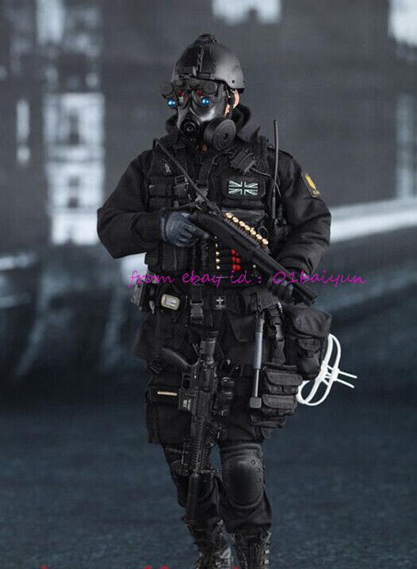 DID 1/6 MA1005 British SAS B Squadron - Black Ops Team -sean Action ...