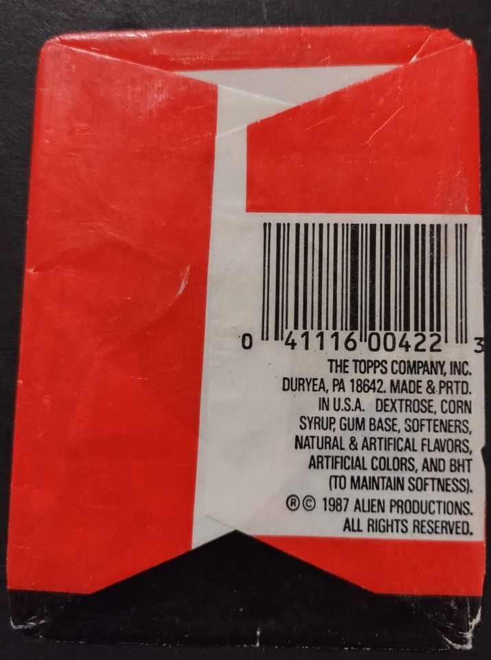 ALF VOICE PAUL FUSCO SIGNED ORIGINAL VINTAGE TOPPS TRADING CARD EMPTY ...