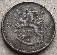 1 markka 1964 to 1968 – KM#4737 | Finland