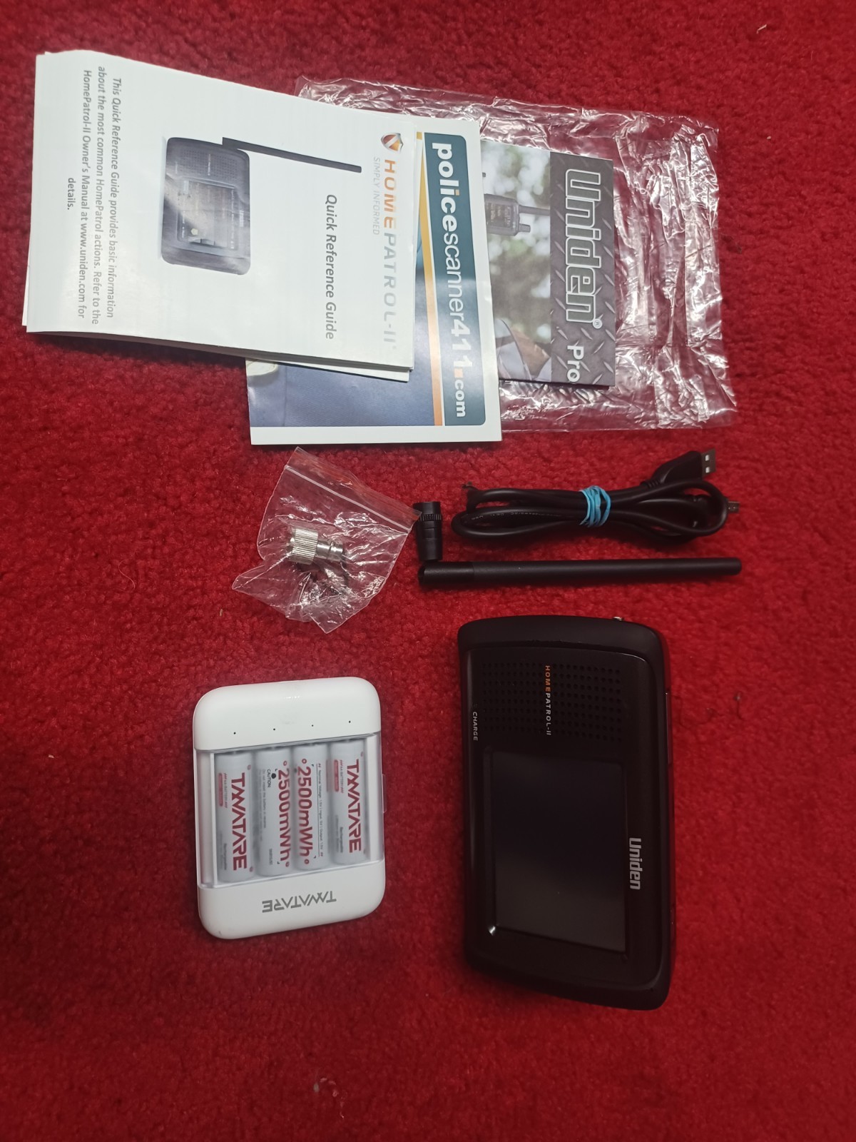 Uniden Home Patrol II Digital Police Scanner Self Program APCO P25 ...