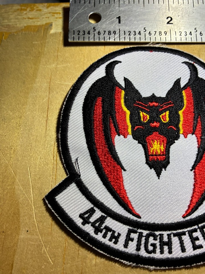 1980s/1990s? US AIR FORCE PATCH-44th FIGHTER SQUADRON-ORIGINAL USAF ...