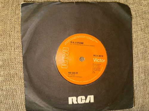 R & J Stone-We Do It (7” Single 1975) Vinyl Record. Very Good Condition ...