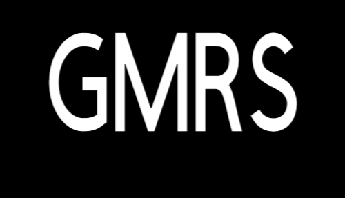 "GMRS" WHITE VINYL STICKER | eBay