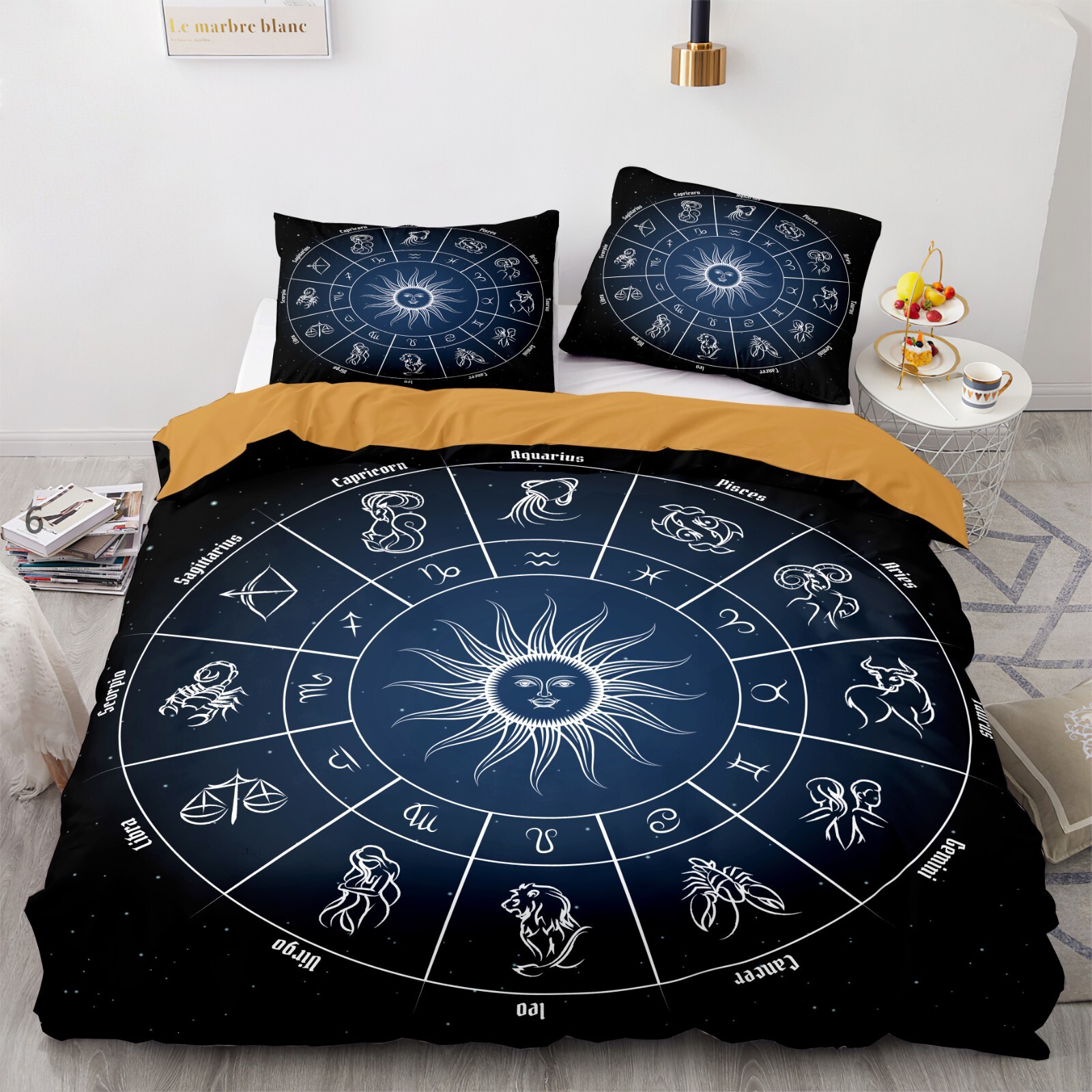 Signs Of The Zodiac Horoscope Capricornus Leo Libra Doona Duvet Quilt ...