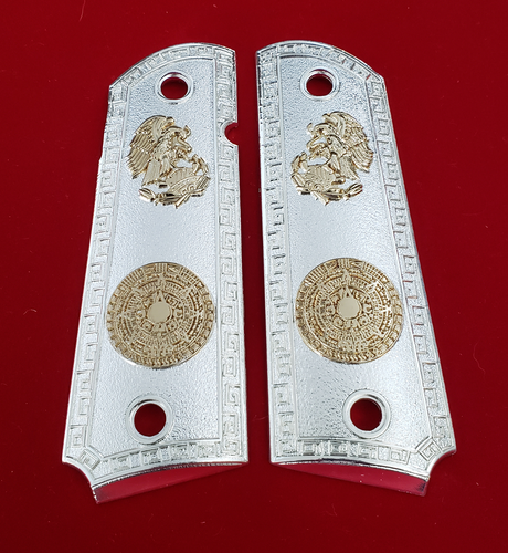 1911 Grips For Colt Commander .45 Grips Aztec Eagle 1911 Full size ...