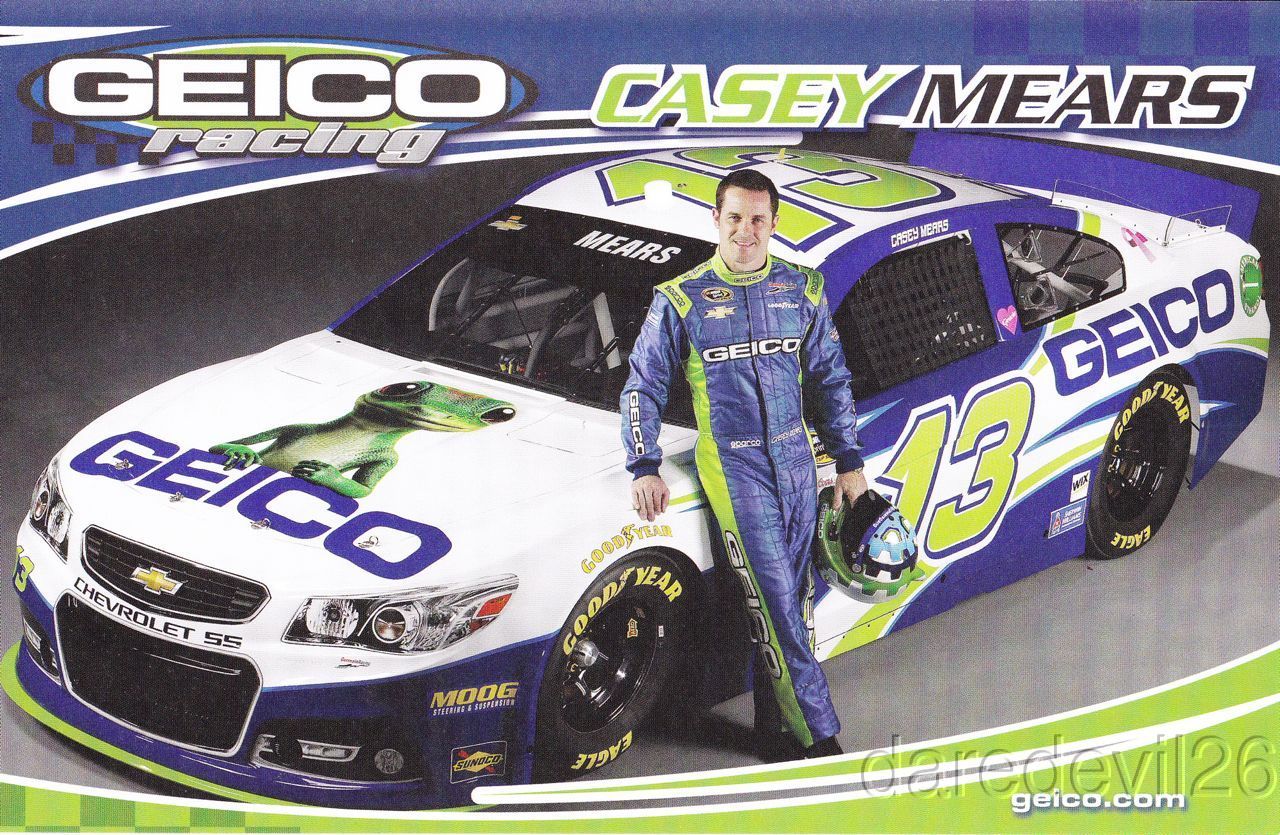 2014 Casey Mears Geico "1st Version" Chevy SS NASCAR Sprint Cup Hero ...