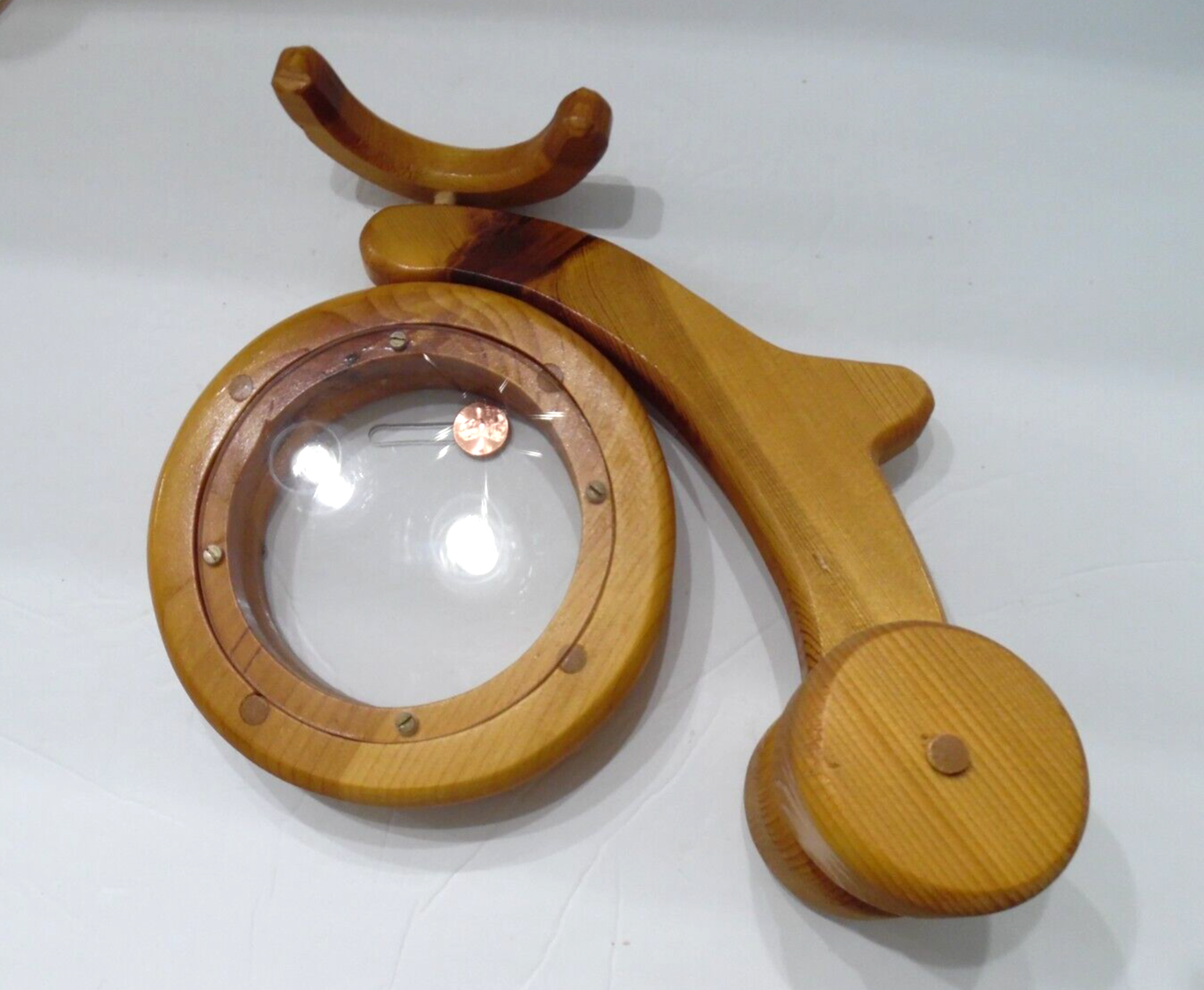 Wood Bicycle Piggy Bank - Tall - Hand Crafted | eBay