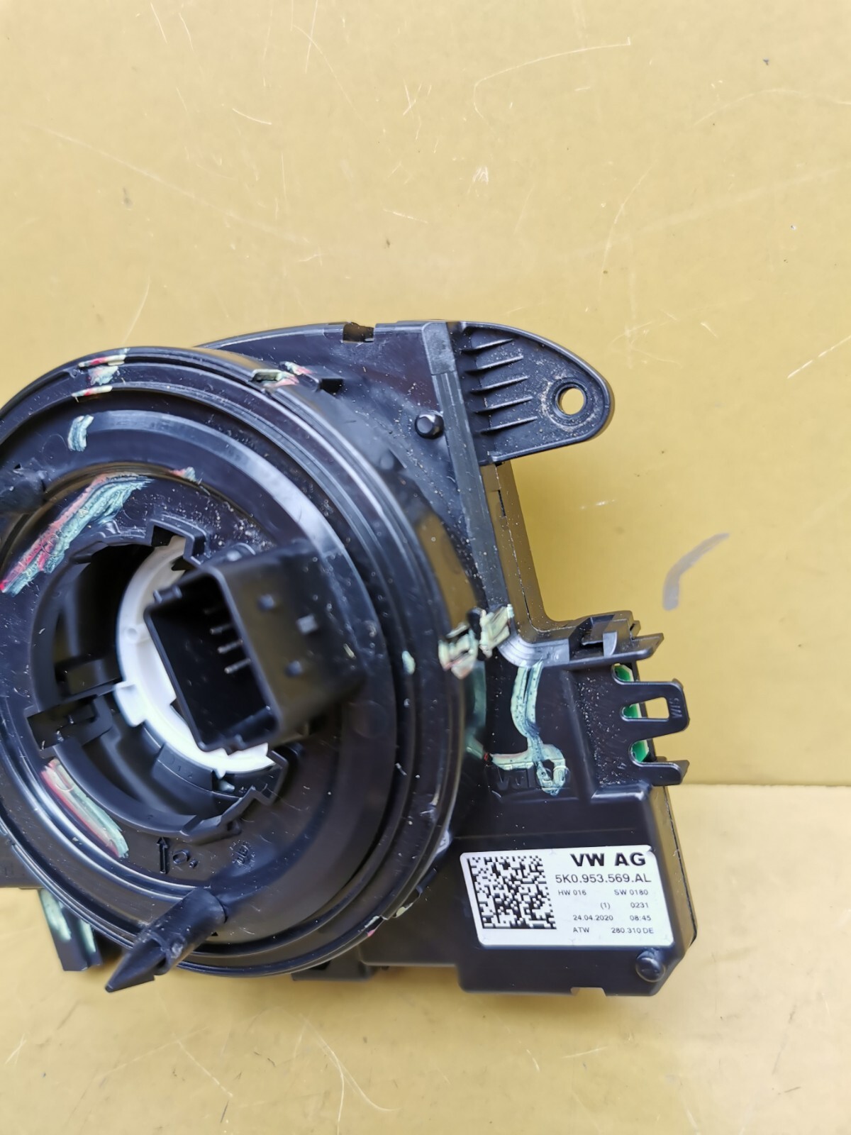 Genuine VW Audi Skoda 5K0 953 569AL Highline Clock Spring Squib Contact ...