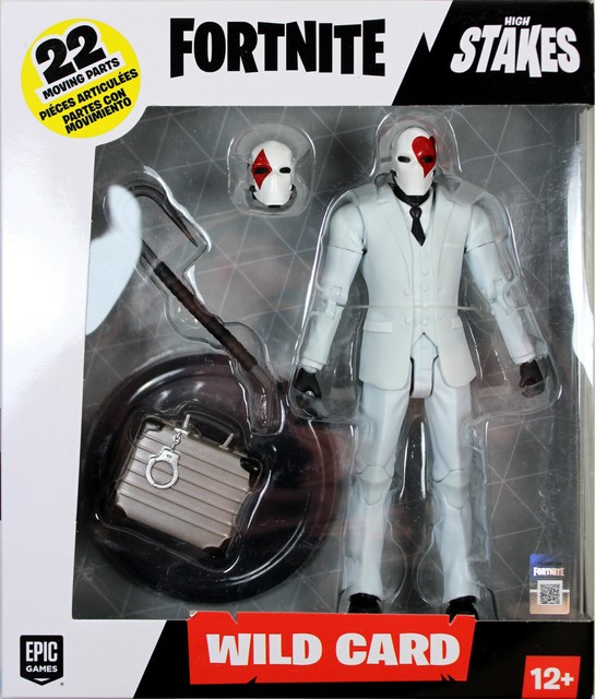 Fortnite ~ WILD CARD DELUXE 7-INCH ACTION FIGURE ~ McFarlane Toys | eBay