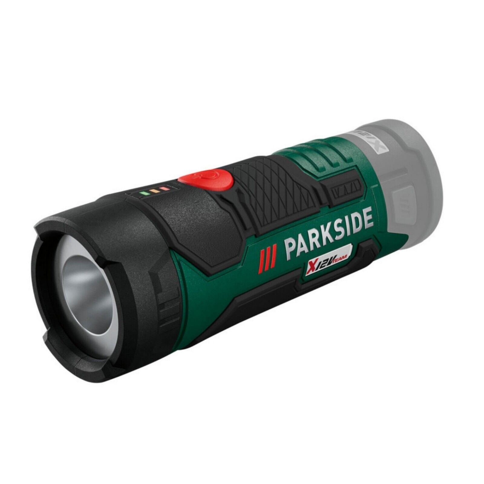 Parkside 12V Cordless LED Torch Work Light - Optional For 2Ah Battery ...