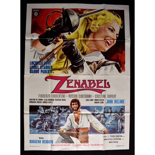 Zenabel Poster Ruggero Deodato Lucretia Love Davray Stander Leony Leone ...