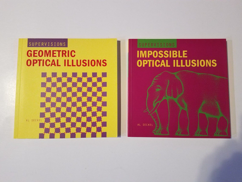 Lot of 2 Optical illusion books by Al Seckel paperback very good ...