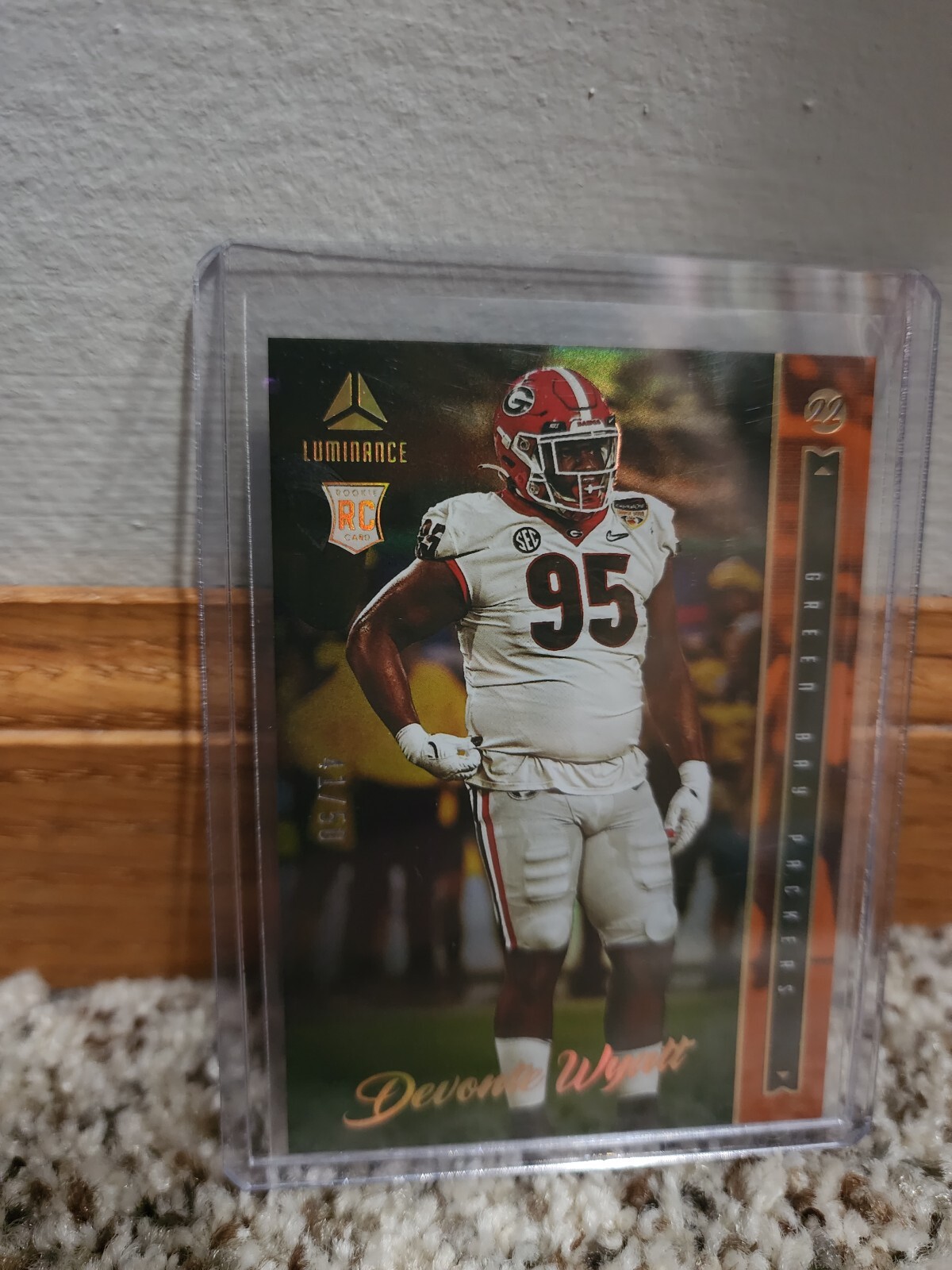 2022 Panini Luminance - Rookie Orange #149 Devonte Wyatt /50 (RC) for ...