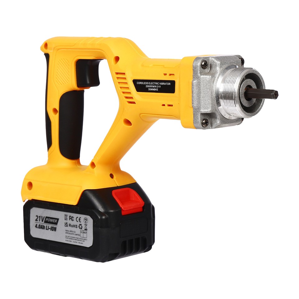 Electric Concrete Vibrator Handheld Vibrating Tool--Remove Air Bubbles ...