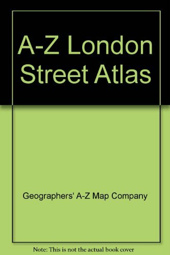 A-Z London Street Atlas By Geographers' A-Z Map Company | eBay