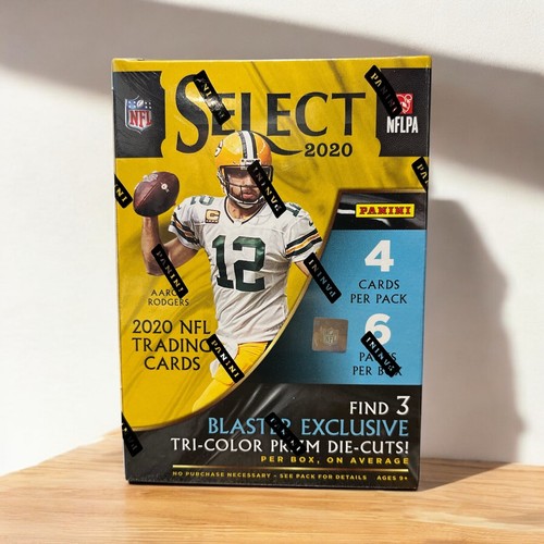 2020 Panini Select NFL Football Blaster Box Tri-Color Prizms Factory ...
