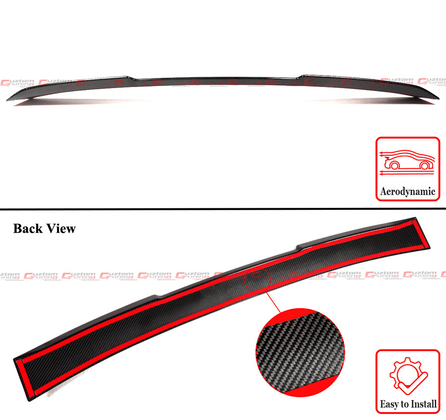 For 21-26 Lexus IS300 IS350 IS500 CTM Dry Carbon Fiber Rear Window Roof ...