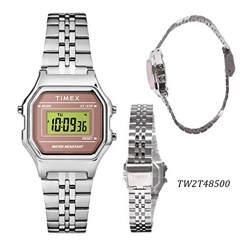 TIMEX Classic Digital Gold Black x Silver Bracelet TW2T48500 | eBay