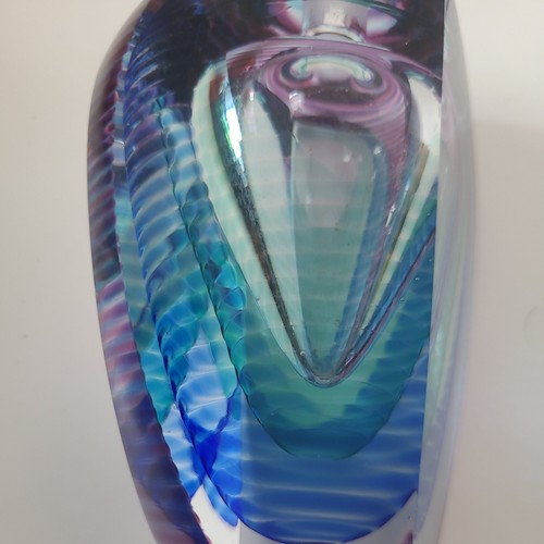 Faceted Kit Karbler & Michael David Glass Perfume Bottle Signed ...