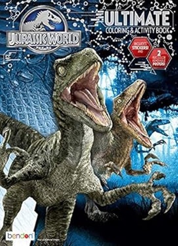 Bendon Jurassic World Ultimate Activity Book Playset 9781505005295| eBay