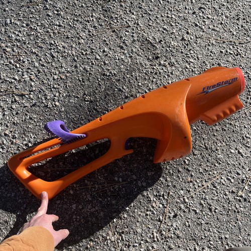 1999 Koosh Vortex Firestorm 6 Shot Ring Orange Vintage Toy Dart Gun 25 ...